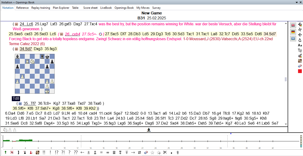 ChessBase 18 – Tips for Beginners, Part 6: Quick access toolbars and variation hierarchies ...
